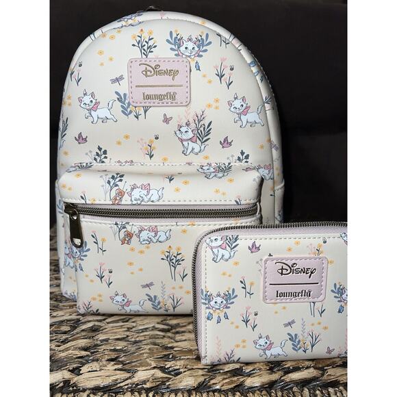 Loungefly | Bags | Loungefly Disney The Aristocats Marie Flowers Mini ...